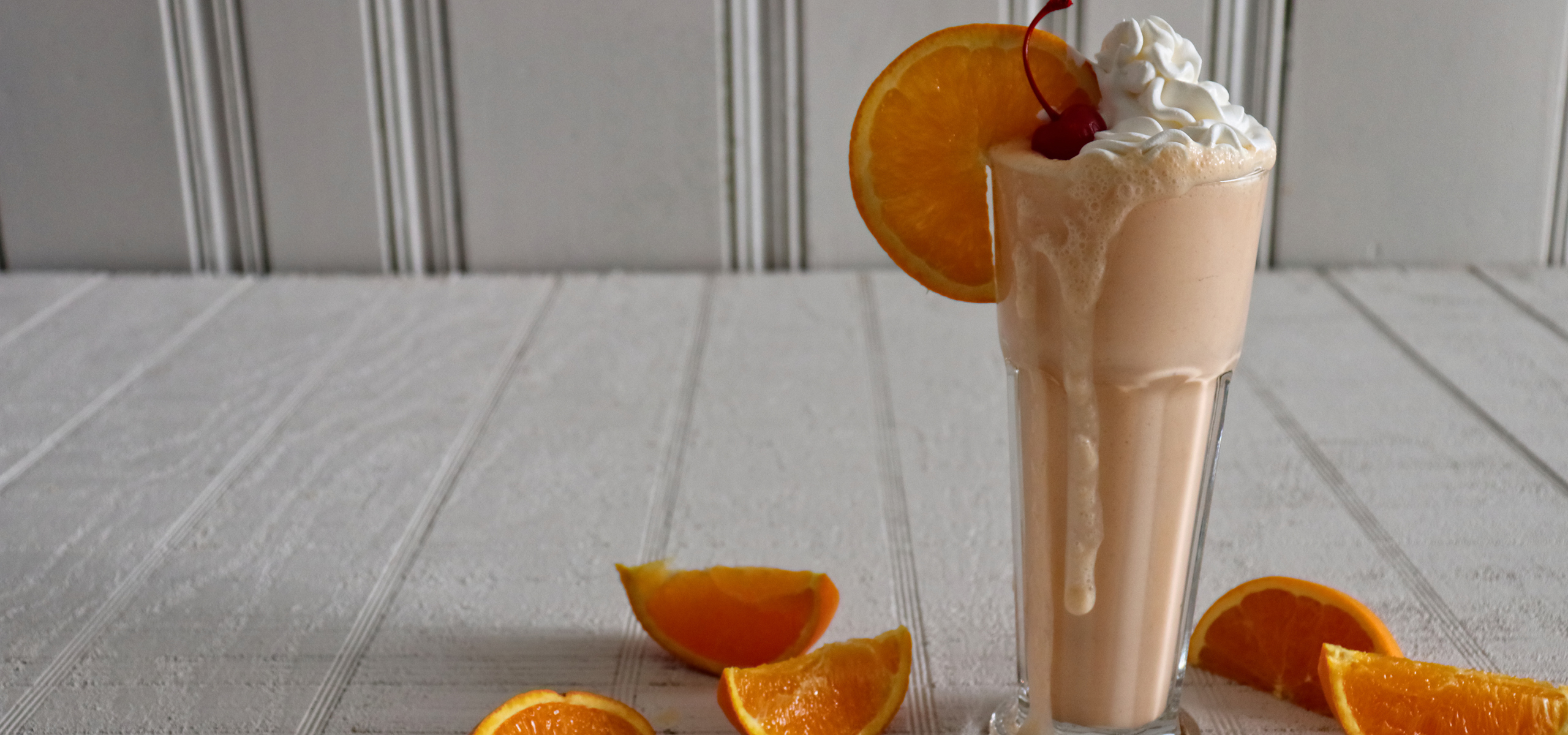 Orange Creamsicle Guilt-Free Milkshake - Start Healthy