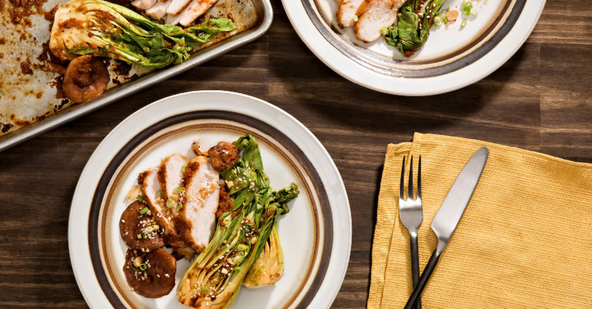 Tai Bai Turkey Sheet Pan Meal - Start Healthy