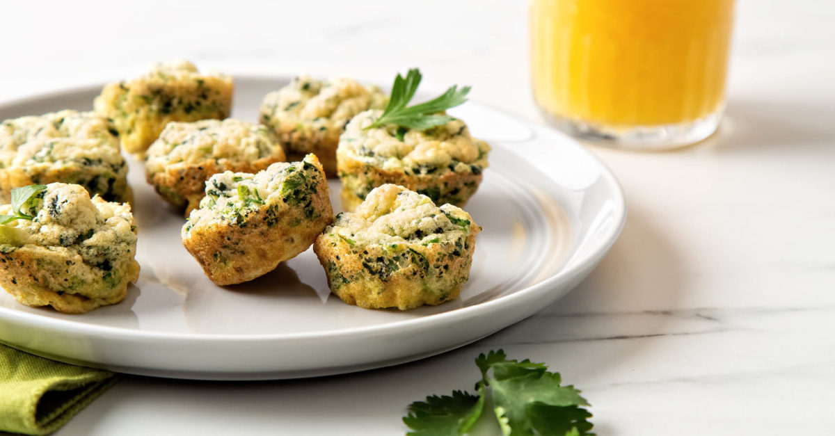 Super Green Frittata Bites - Start Healthy