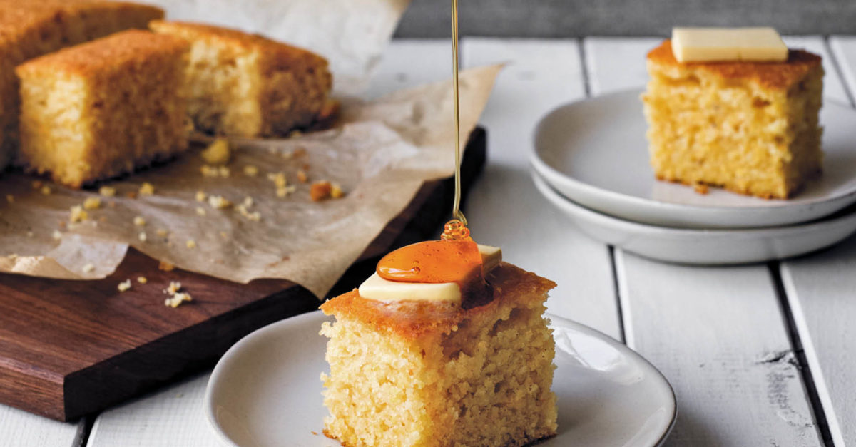 Maple-Brown Butter Corn Bread - Start Healthy
