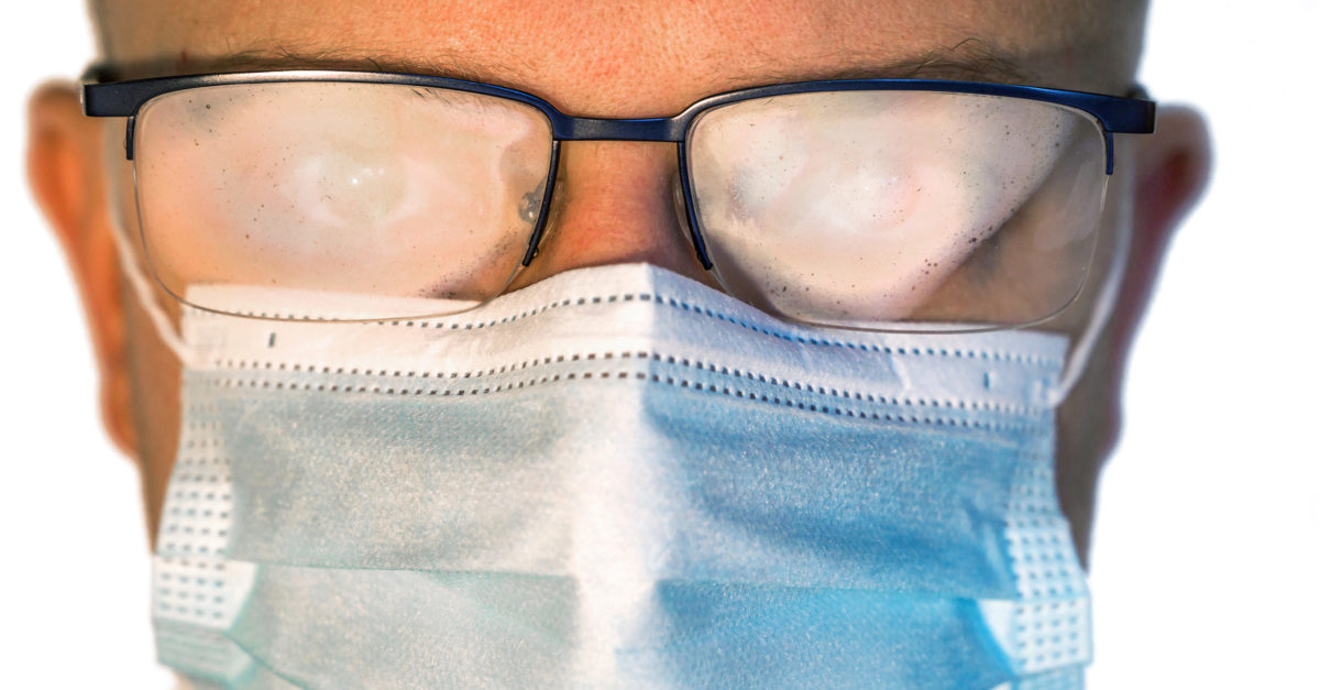 Are Your Glasses Fogging Up While Wearing Your Mask? Here’s What You ...