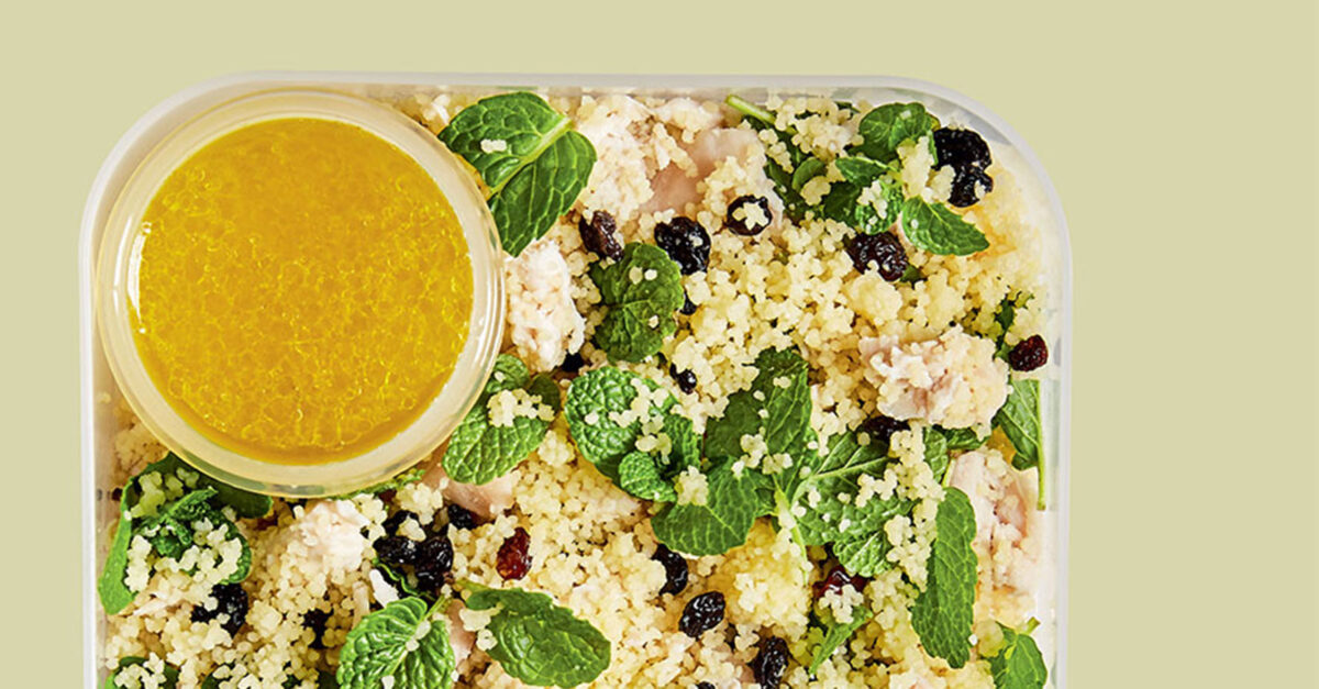 Chicken, Mint & Couscous Salad - Start Healthy